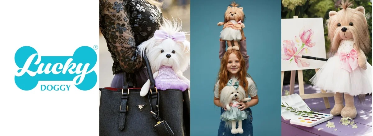 NavneBamserne.dk | Locky Doggy hunde og bamser - Navnebamserne